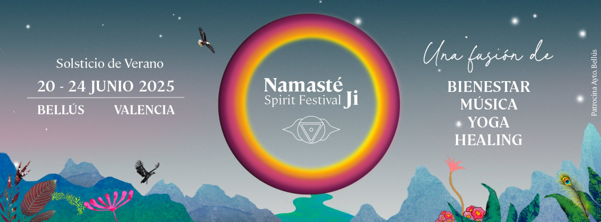 Namaste Ji Spirit Festival en Bellús – Ayuntamiento de Bellus